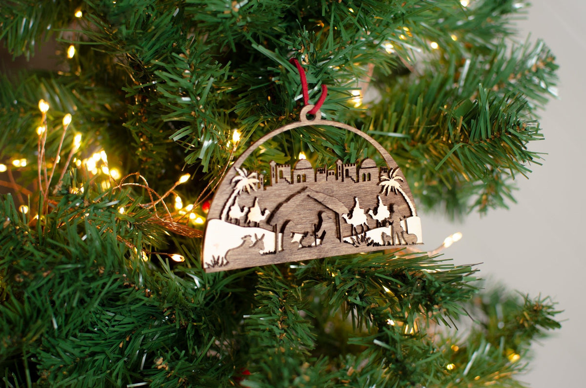 Nativity tree hanger – Birch and Tides